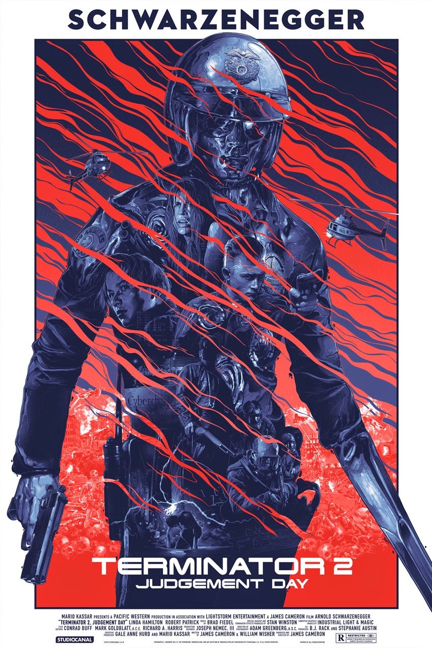 INSIDE THE ROCK POSTER FRAME BLOG: Gabz Terminator 2: Judgement Day ...
