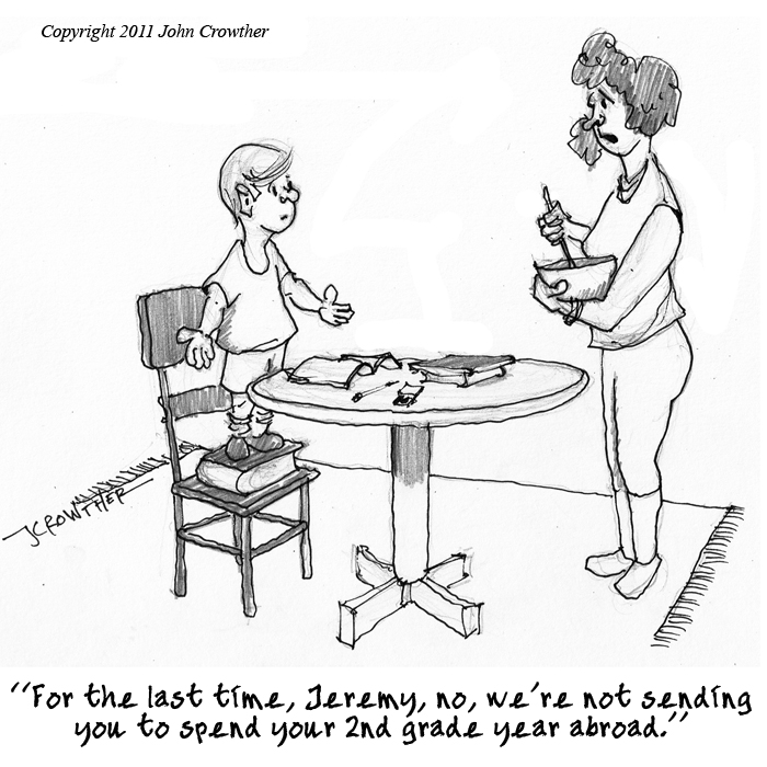 Cartoons, cartoons, cartoons.... John Crowther's Cartoon Odyssey: Empty ...