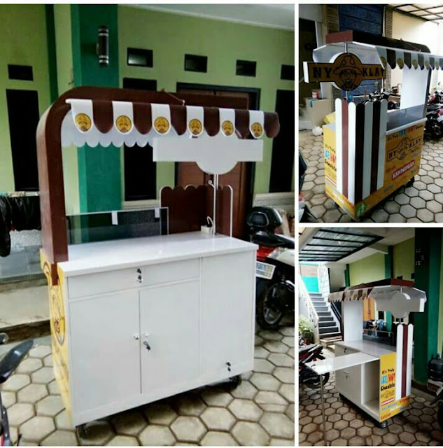 Booth Minuman Coklat-Gerobak Minuman Nyoklat | Jasa Pembuatan Booth ...