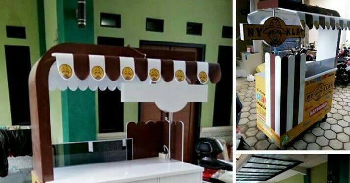 Booth Minuman Coklat-Gerobak Minuman Nyoklat | Jasa Pembuatan Booth ...