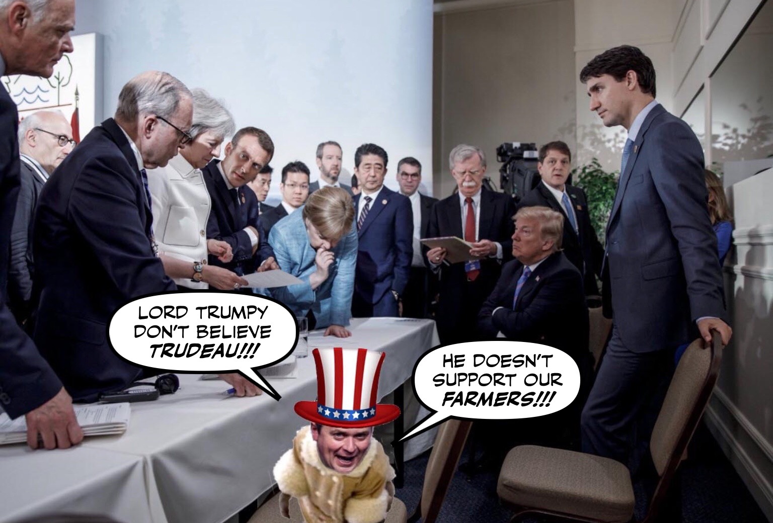 Montreal Simon: Andrew Scheer's Phony Trumpling Capitulation