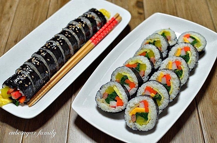 How to cook : How to cook 1. Comida coreana : kimbap o maki 김밥