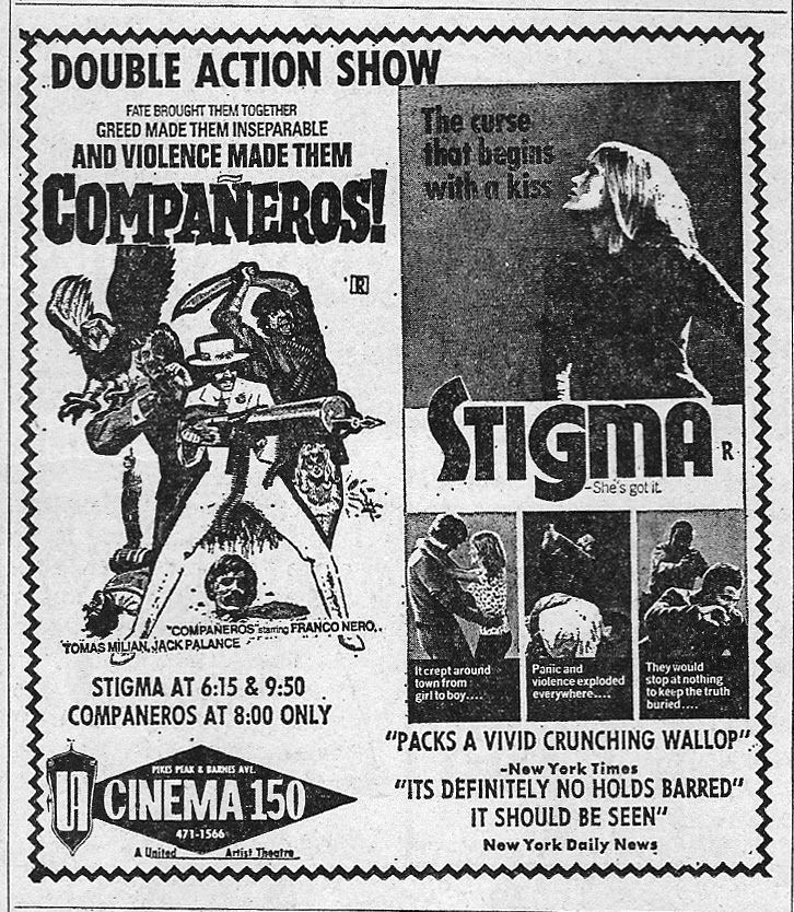 His Name Is Studd: Movie Advertisements - More from December 1972
