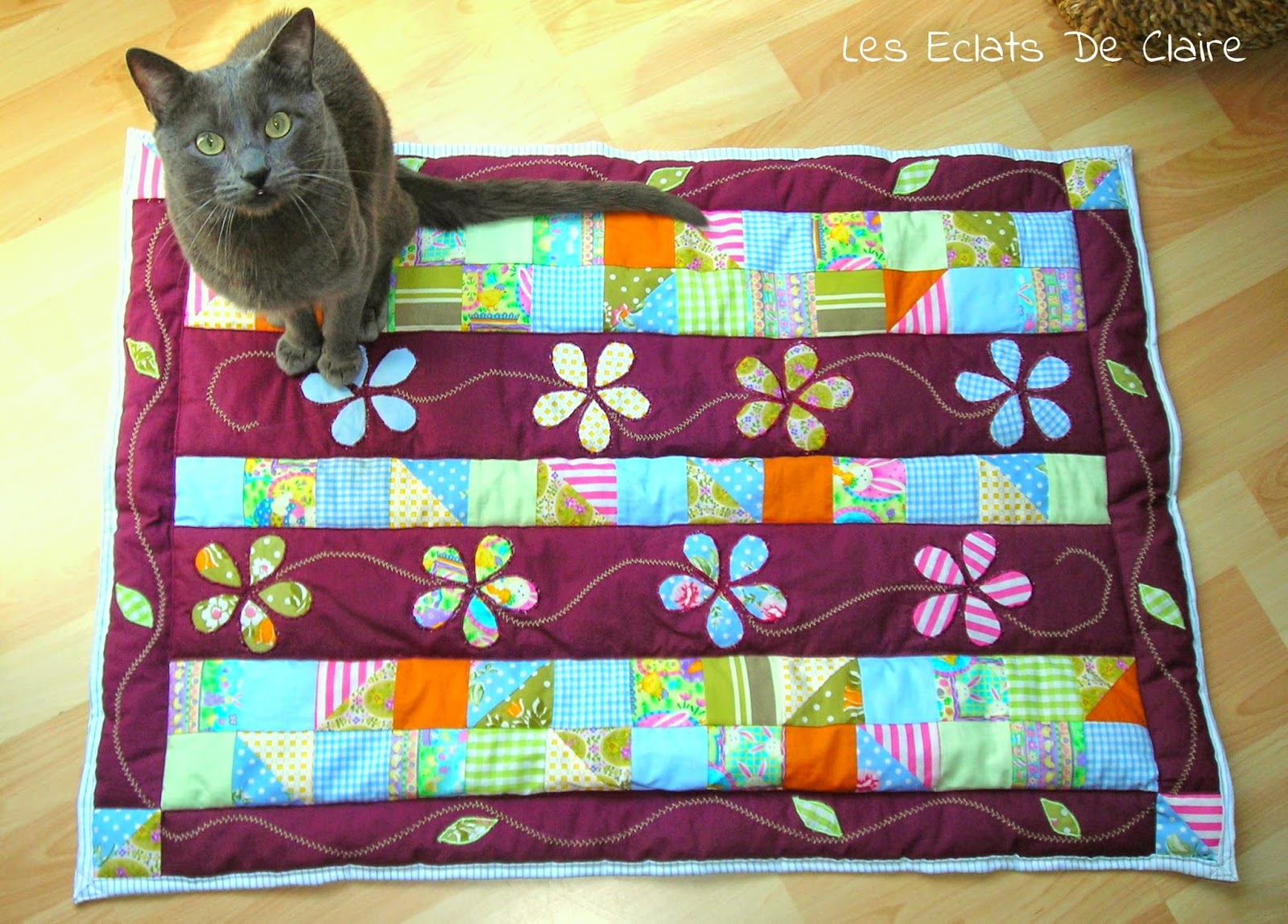 Claire dans tous ses éclats... : Le patchwork de Pâques.