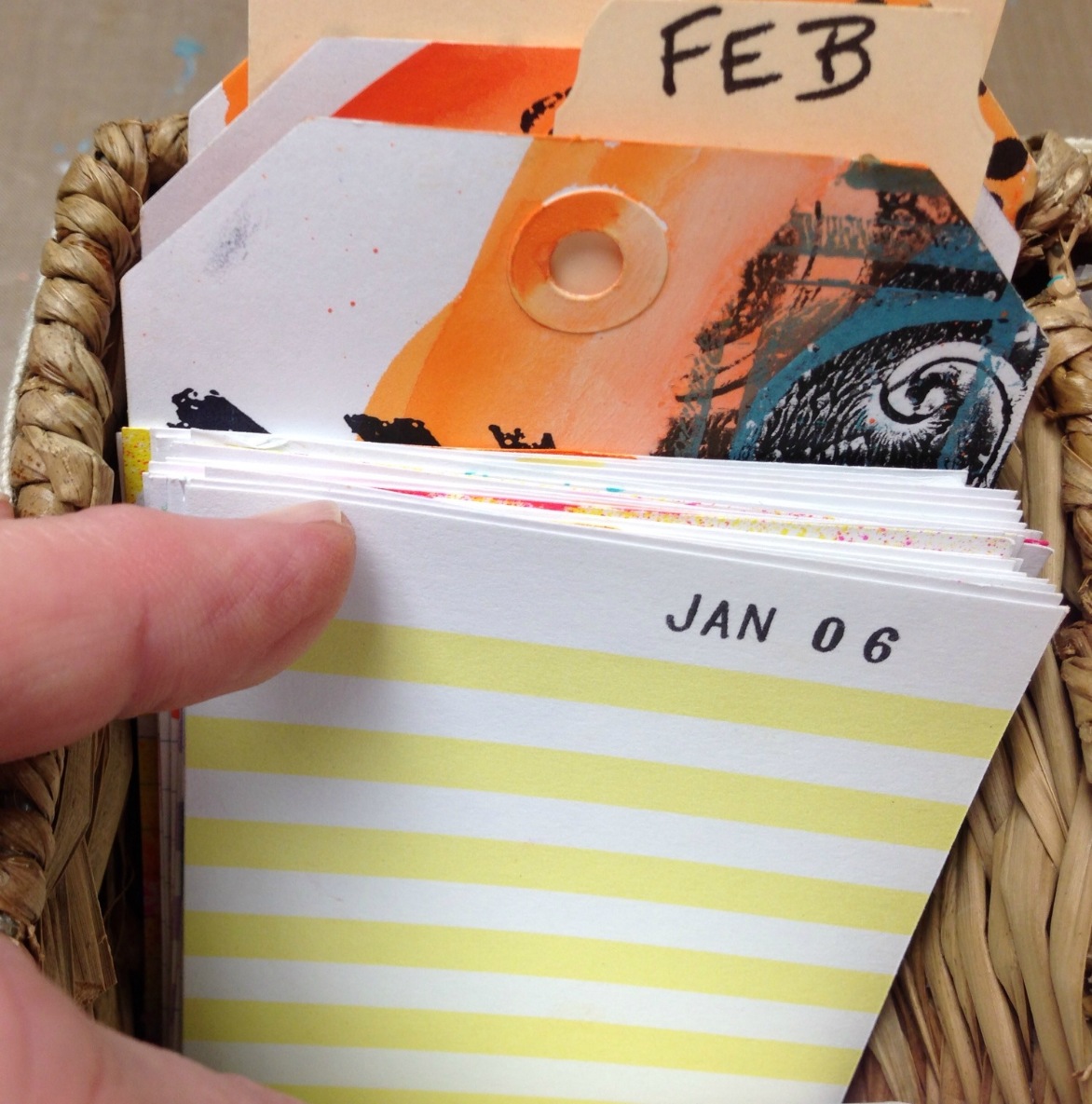 Inky Obsessions : My Take on a Perpetual Journal Calendar