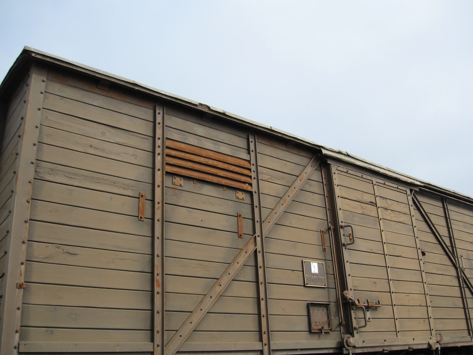 Eclectic Travels: Holocaust Boxcar