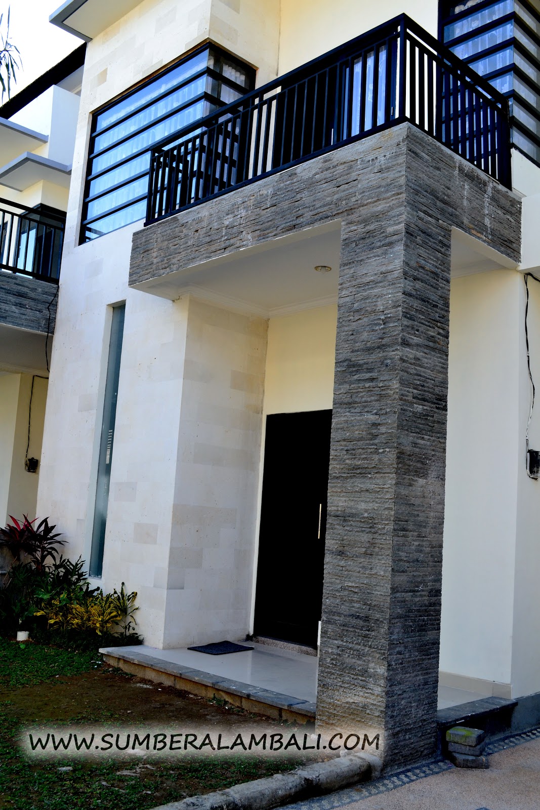 Berbagi Informasi dan Pengetahuan: Contoh pemasangan batu alam pada ...