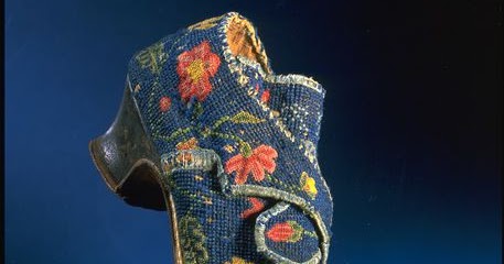 SilkDamask : Two Views of the Same Georgian Shoes, c. 1730-40s