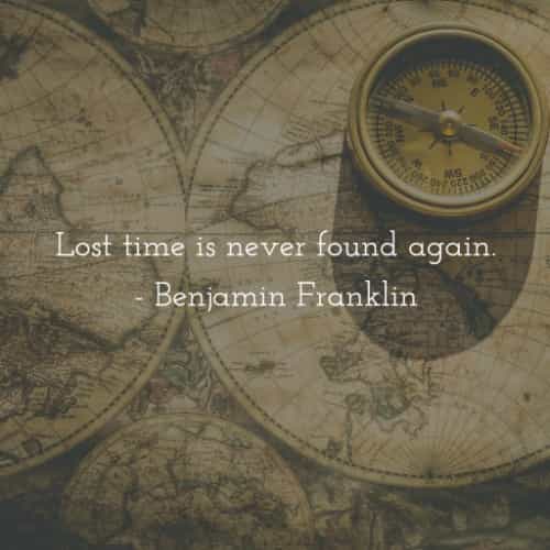 83 Time quotes and sayings to improve your way of life