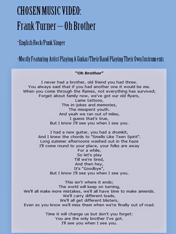 Beattie's Music Video Blog