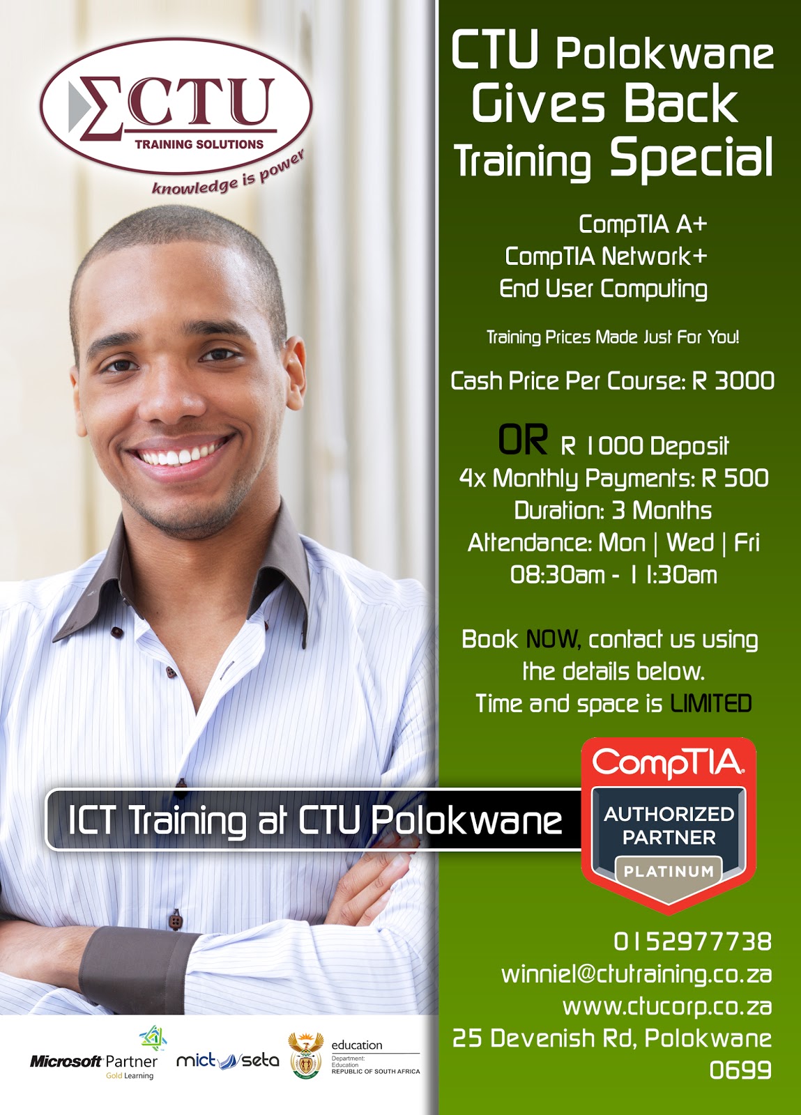 ICT Training at CTU Polokwane | CTU Training Solutions Chatz