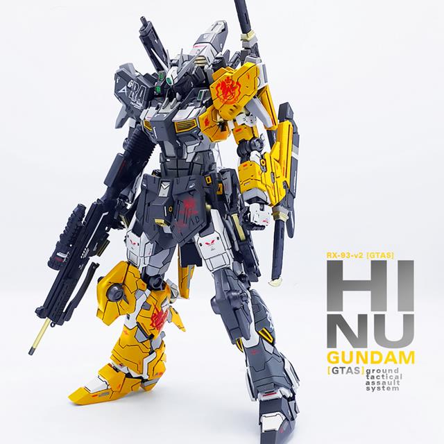 GKgundamkit Professional Modeller Blog: Custom Build: MG 1/100 Hi Nu ...