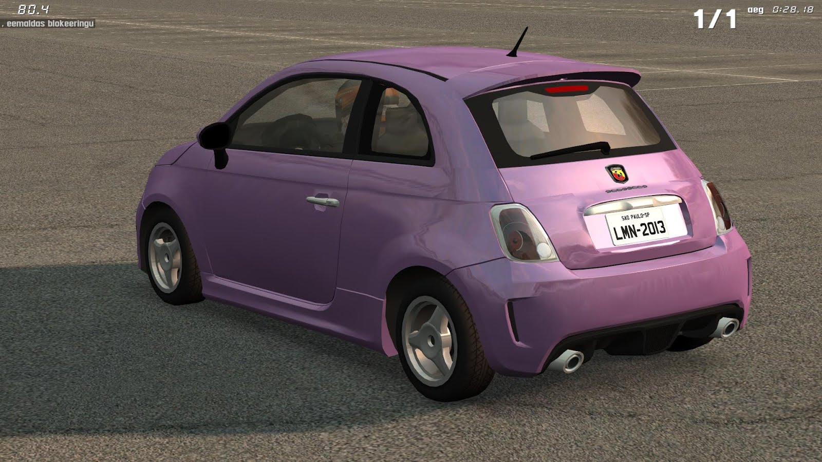 Live For Speed Mods: Fiat 500
