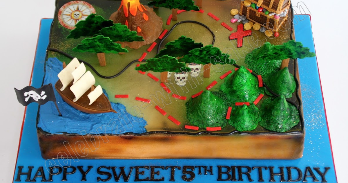 Celebrate with Cake!: Pirate Map Cake