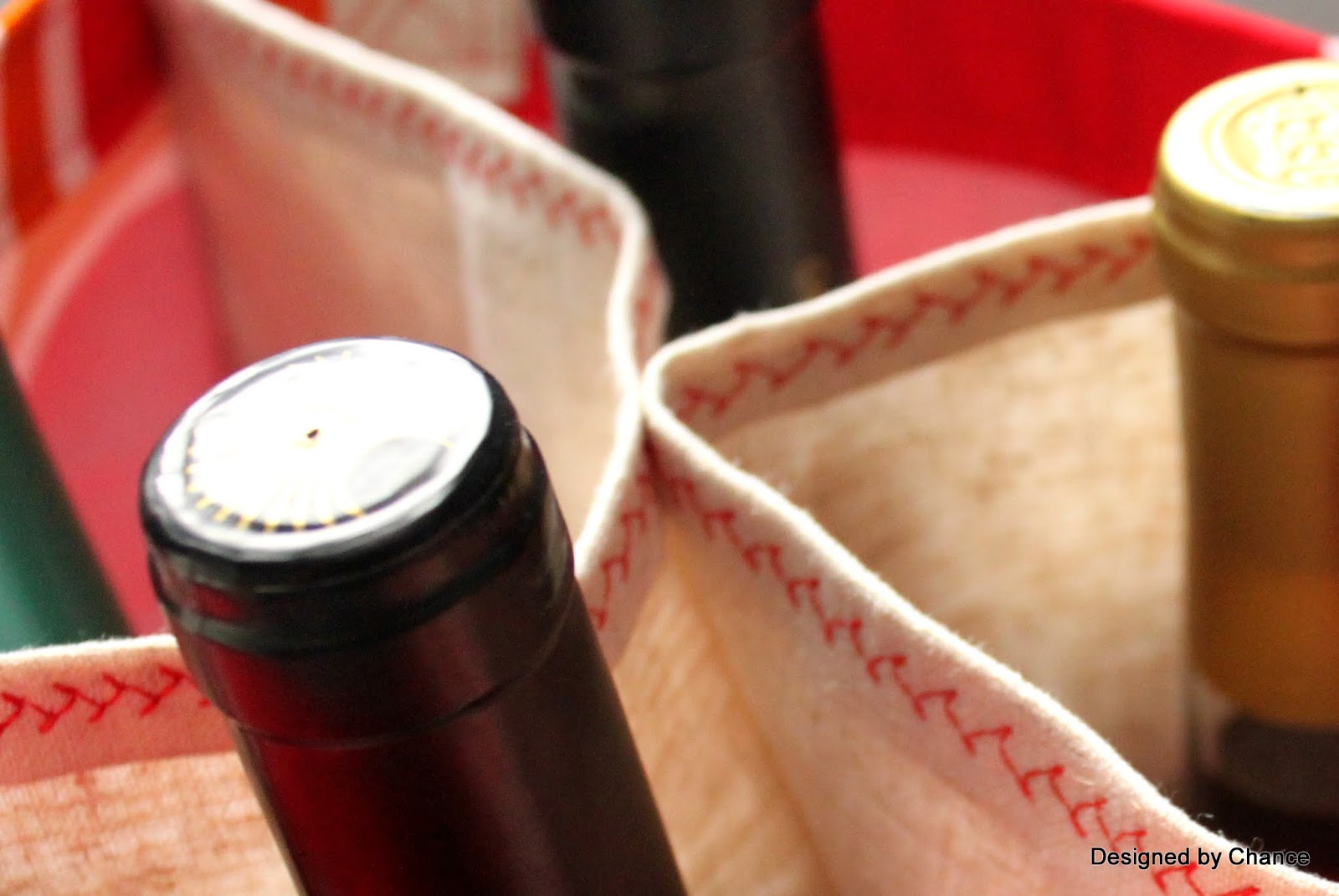 Designed by Chance: DIY Wine Tote: AKA Booze Bag