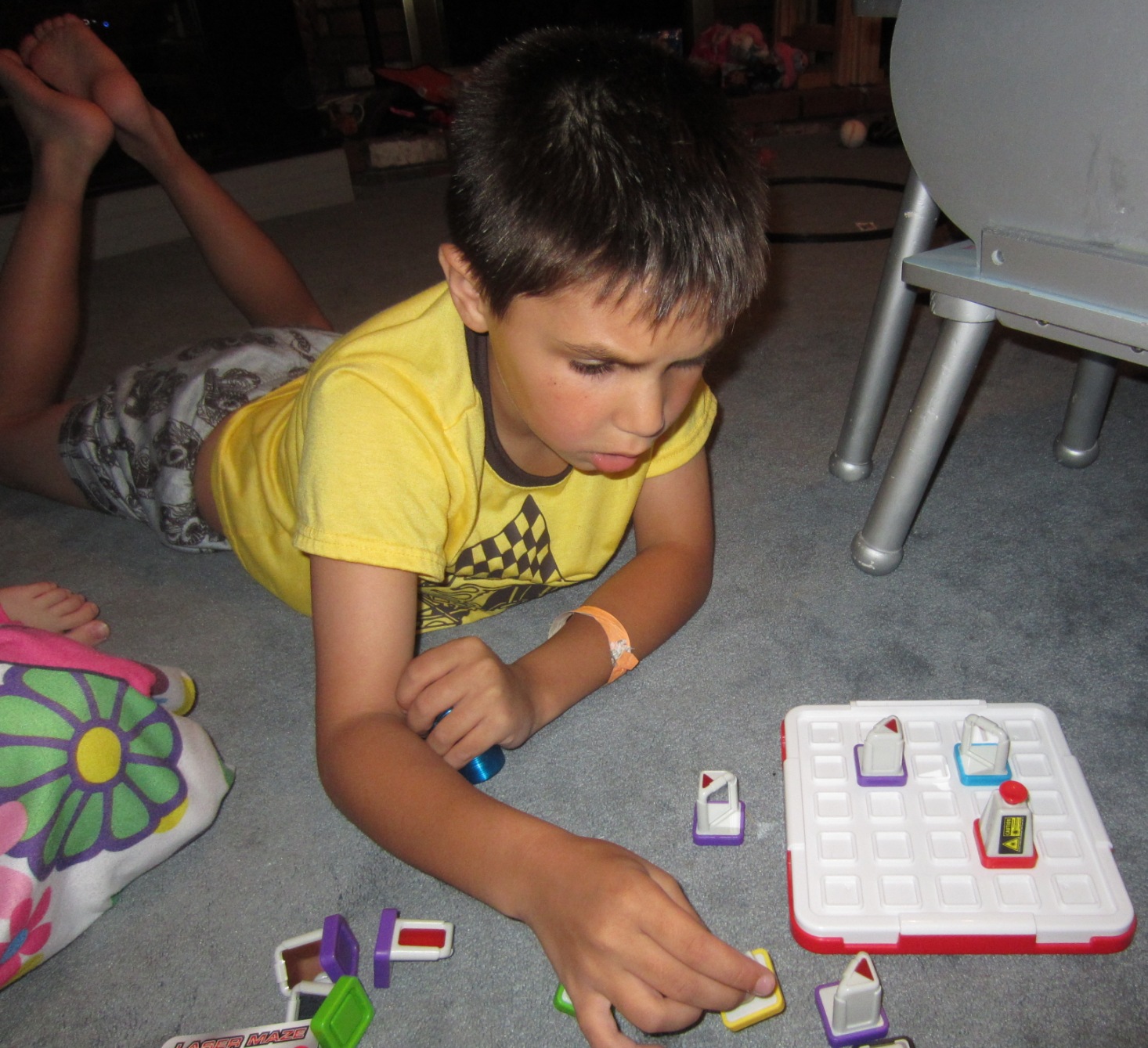 Evan and Lauren's Cool Blog: 6/27/13: Laser Maze from ThinkFun