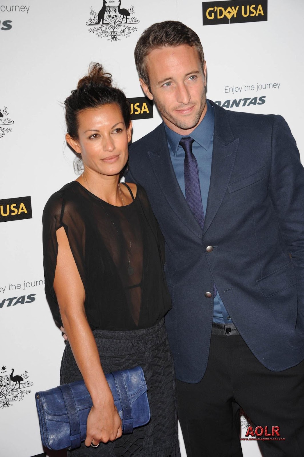 Aussie Alex: Alex O'Loughlin & Malia Jones ..... :((