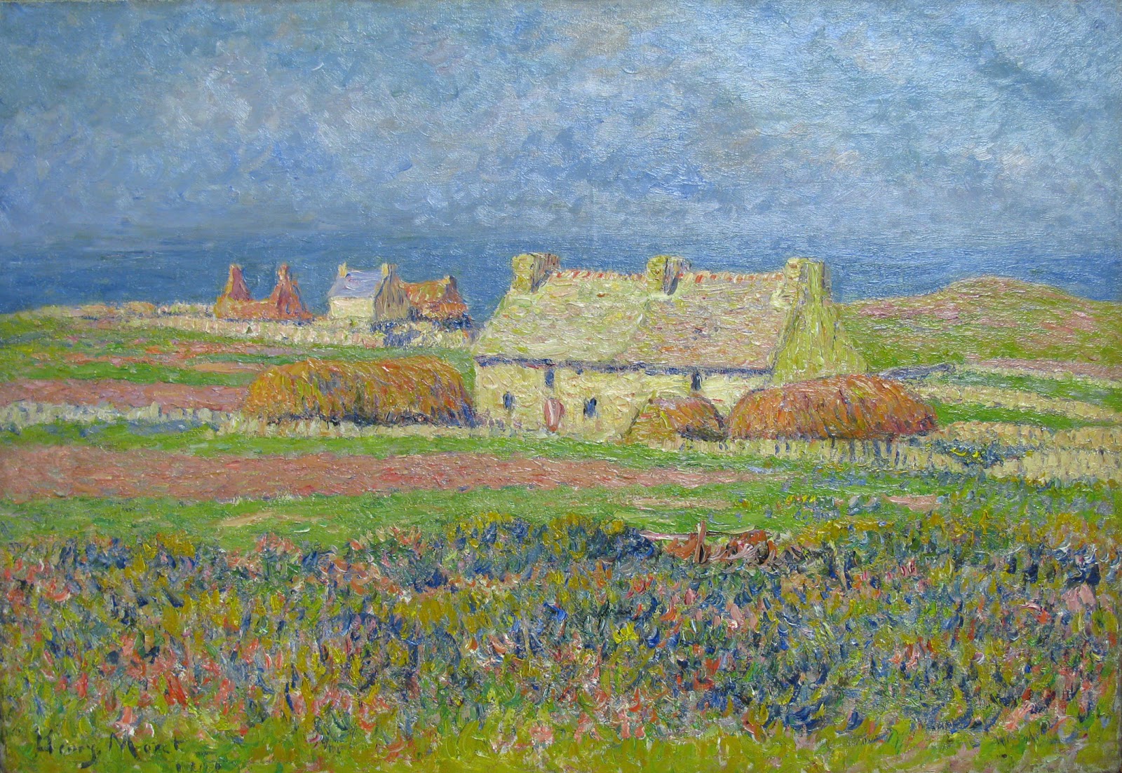 Henry Moret (1856-1913) | Impressionist / Symbolist painter | Tutt'Art ...