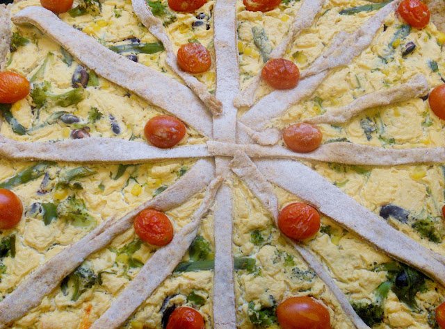 Vegan Thursday: Tofu Vegetable Pie- low fat pastry