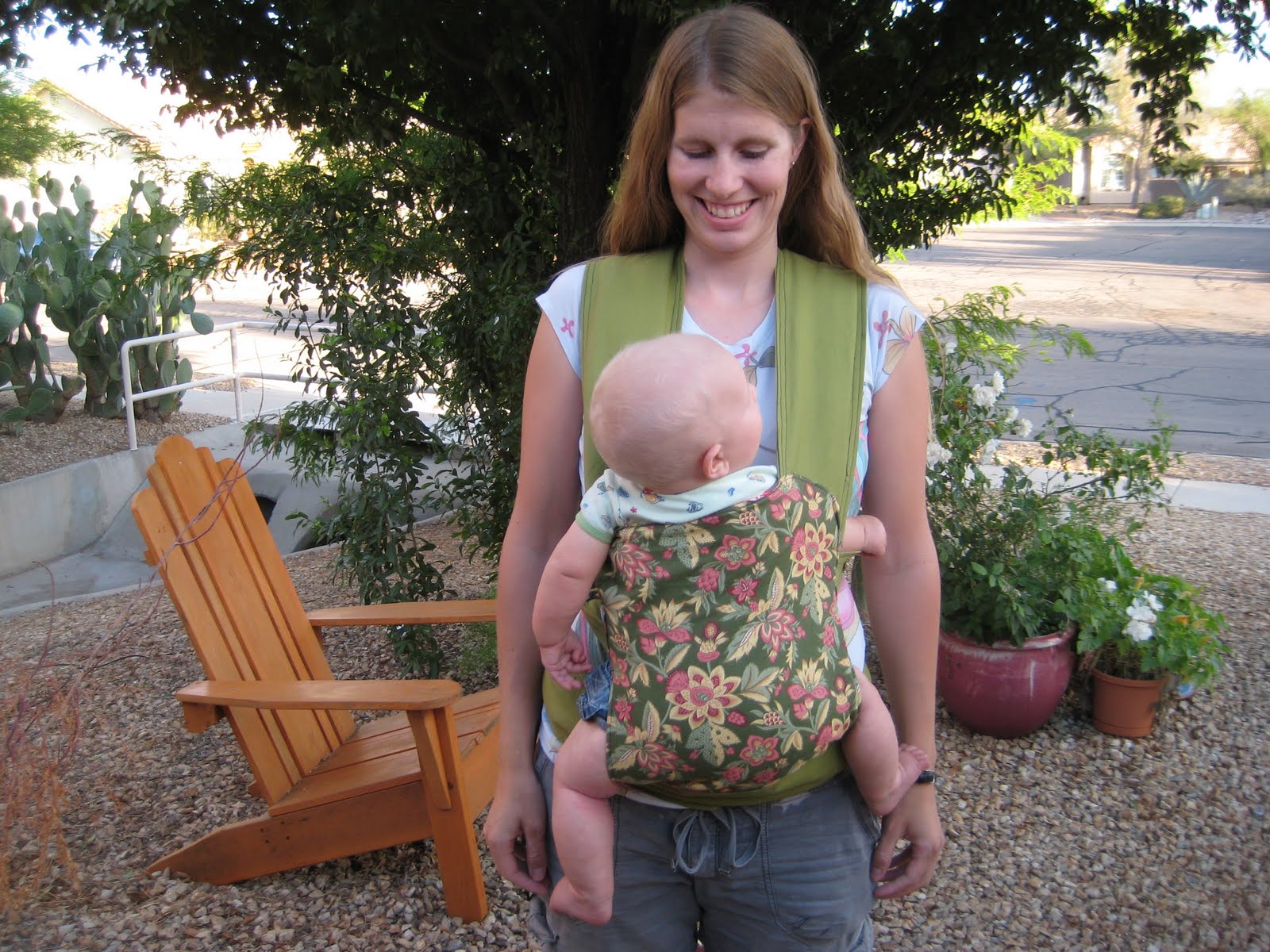 Ketchup. Catsup.: reversible no tie Mei Tai