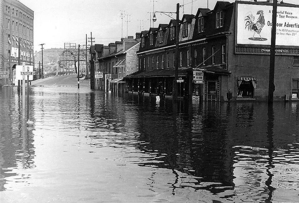 MOLOVINSKY ON ALLENTOWN: Hurricane Diane, 1955
