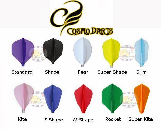 SG Happy Darts: Flights - Cosmo Darts