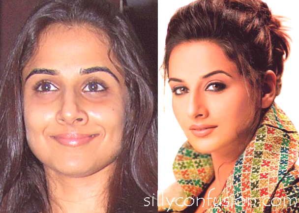 Actress Without Makeup: Bollywood Actress Vidya Balan without makeup ...