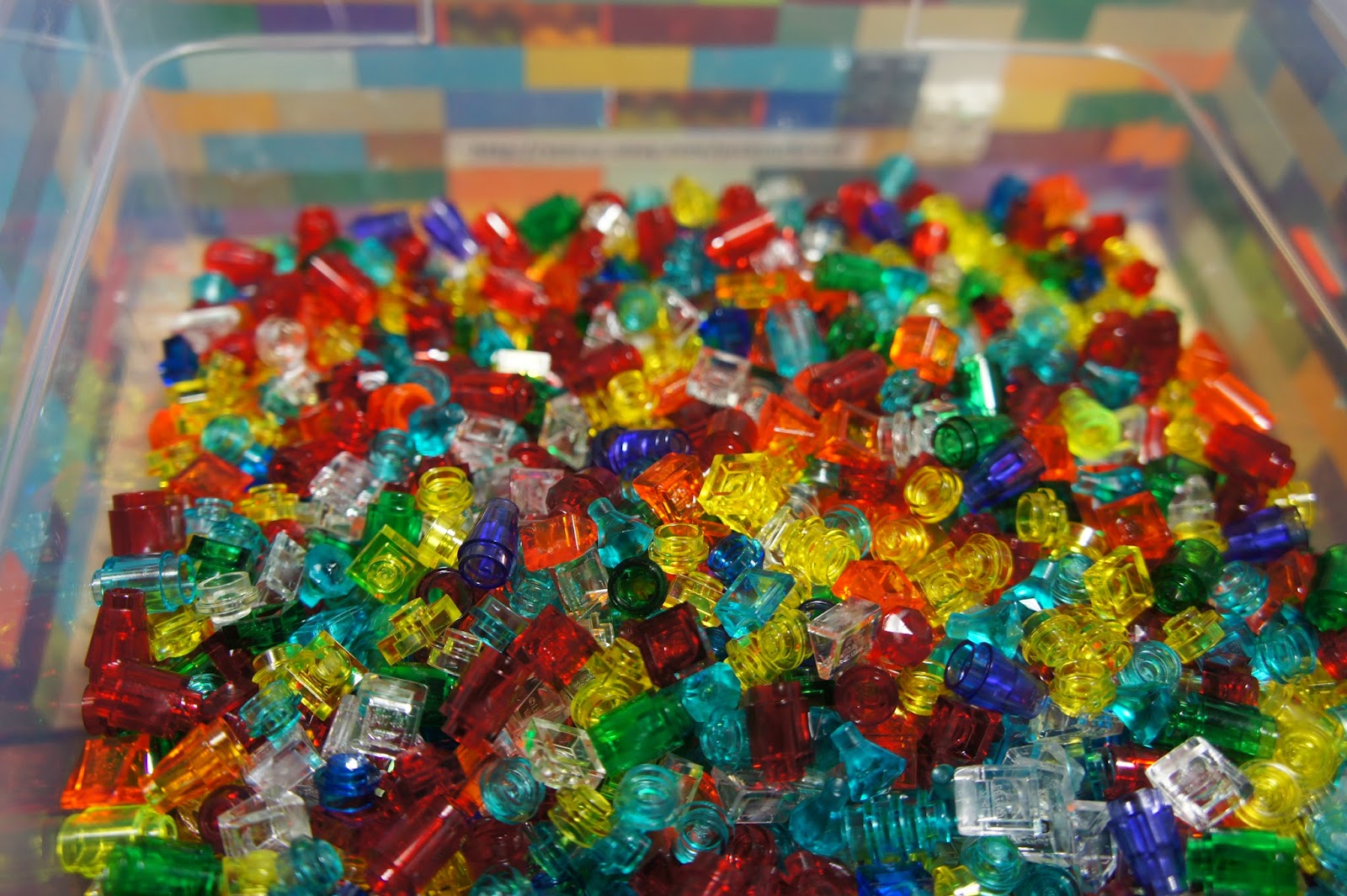 LEGO Assorted Lot 1x1 Translucent Small Pieces Tiles Plates Studs ...