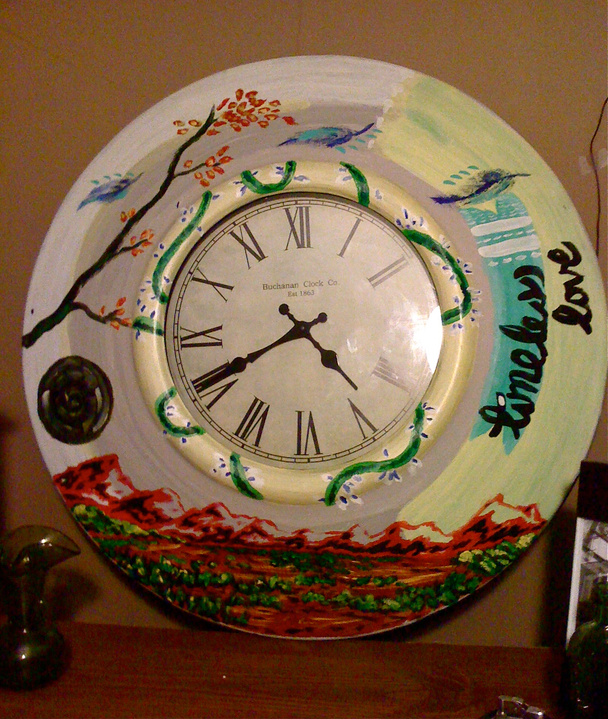 Sponge Doll: Feelin' Artsy > Clock Painting