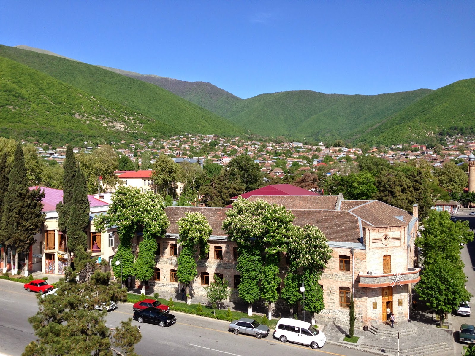 Sheki, Azerbaijan: Spring that says "catch me if you can"...