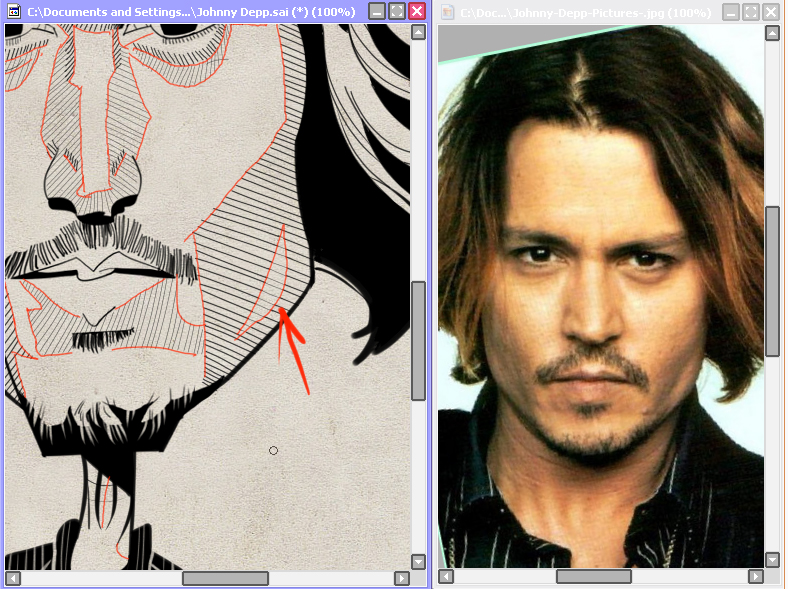 Minimal Caricature: Tutorial how to draw Caricature Step by Step