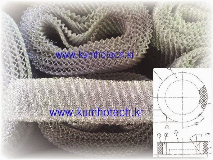 (주)금호테크: mesh separator pad