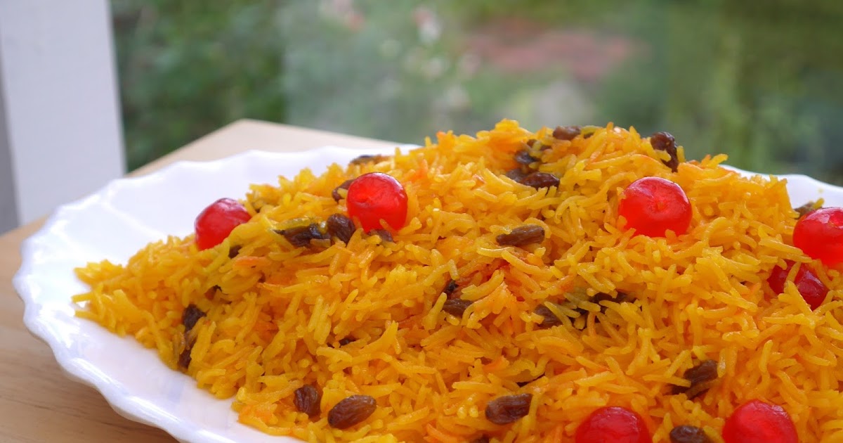 This Muslim Girl Bakes: Zardah / Sweet Yellow Rice.