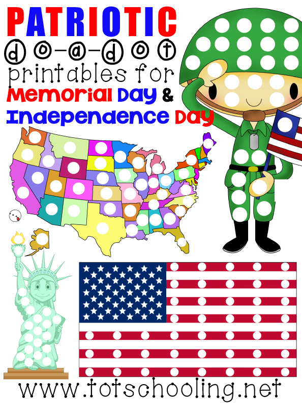 30+ Activities for 4th of July | Totschooling - Toddler, Preschool ...