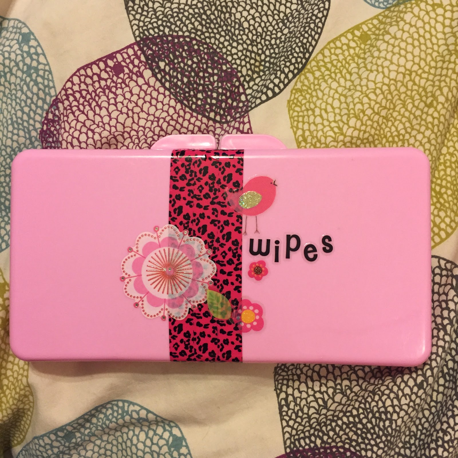 Happy Cake...and other fabulous things.: Decorated Baby Wipes Box