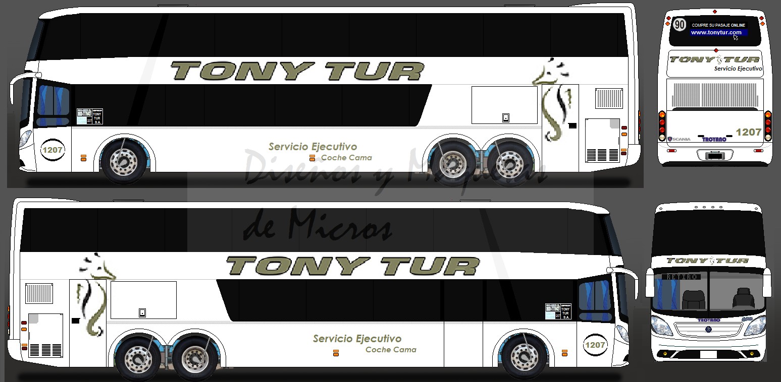 Diseños y Maquetas de Micros: Tony Tur