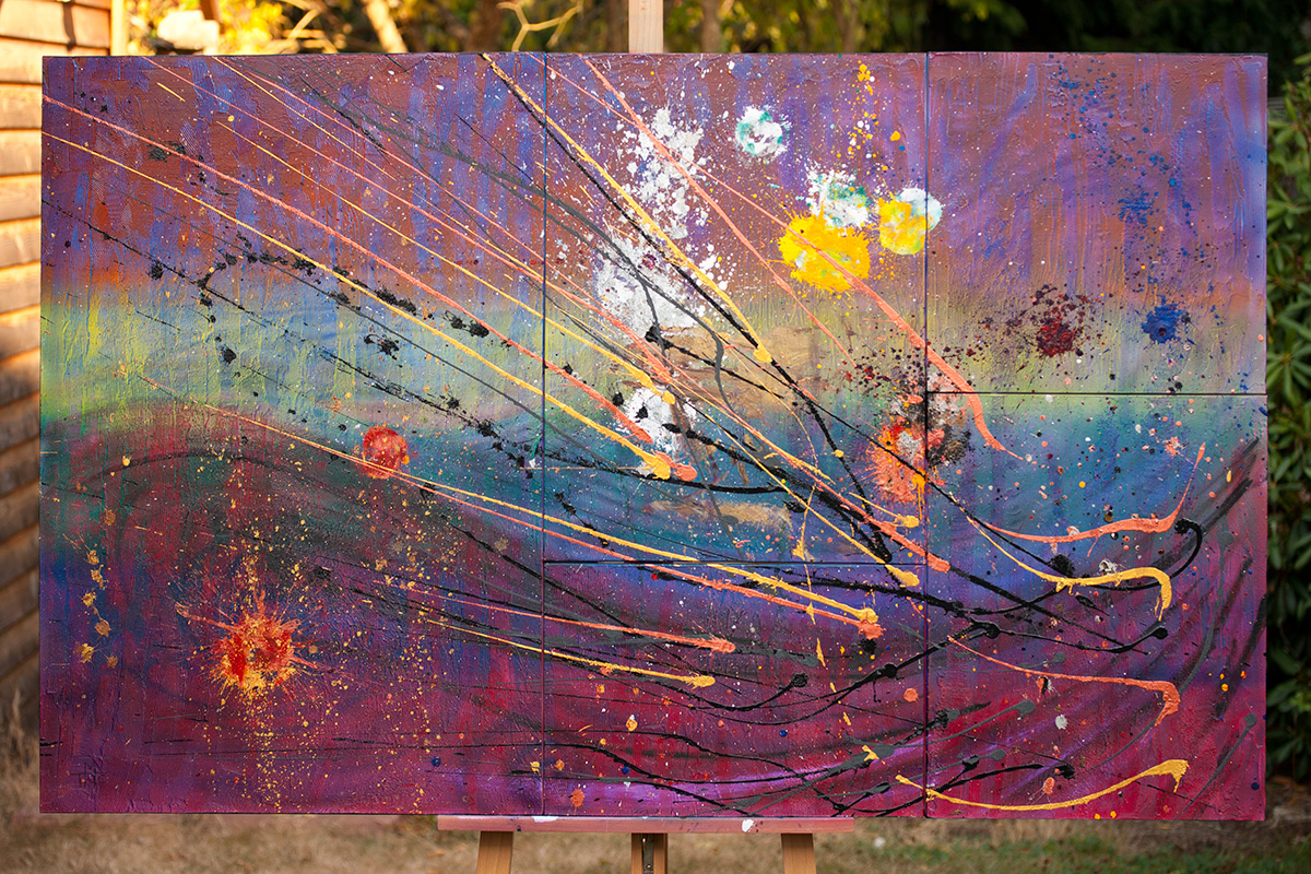 Gravity Painting: Gravity Painting #10, Final