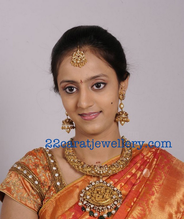 Laxmi Pranathi(Jr Ntr Wife) Wedding Jewellery Designs - Jewellery Designs