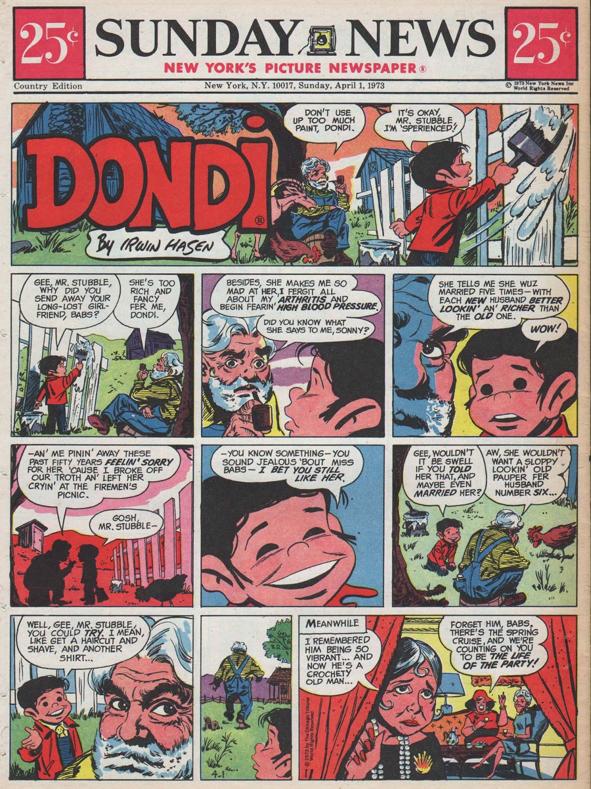 Timely-Atlas-Comics: OT : Tales from the New York Daily News Sunday ...