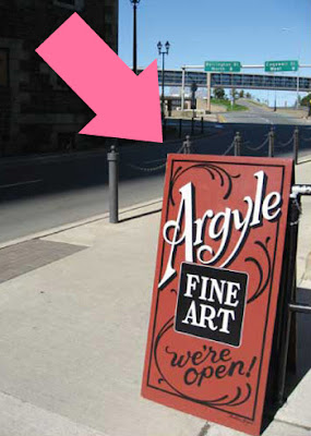 Argyle Fine Art: HELP US FIND OUR STOLEN SIGNS!!!!!!!!!!!!