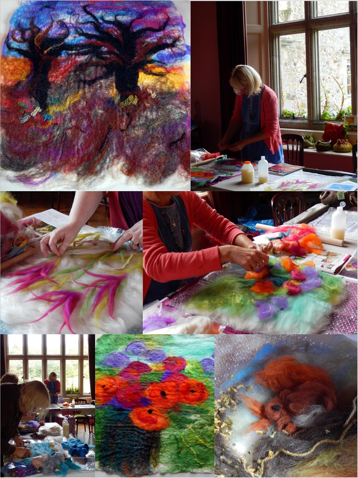FELTING matters... : AUTUMN : " A Season of Workshops"