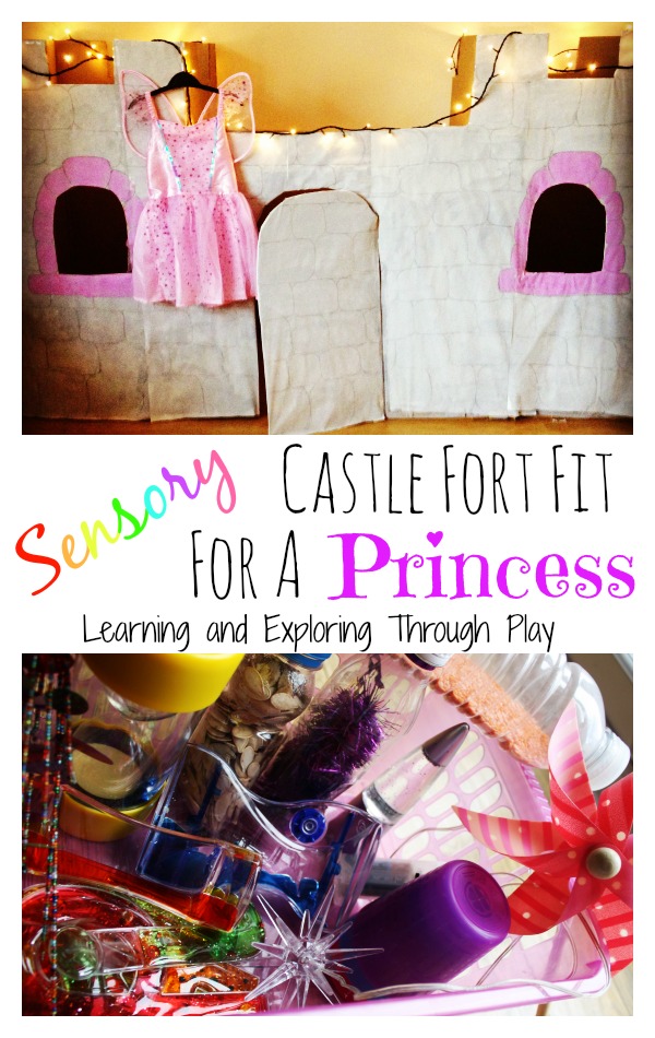 Learning and Exploring Through Play: Kid Cardboard Castle Fort