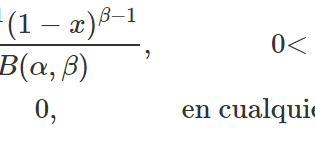 Optimización II: Distribución Beta