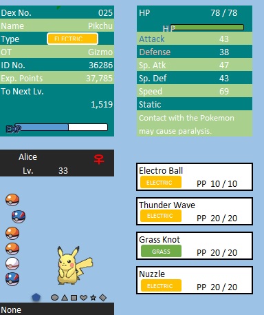 The Pokedex Fan Challenge: Traning Pikachu Alice