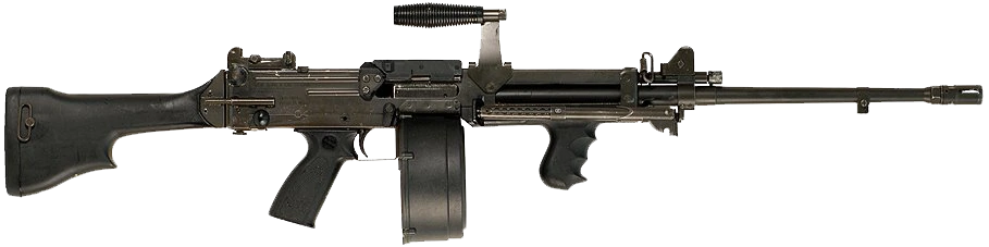 FDRA - Fuerza Terrestre: Ametralladora ligera: Ultimax 2000, no tiene ...