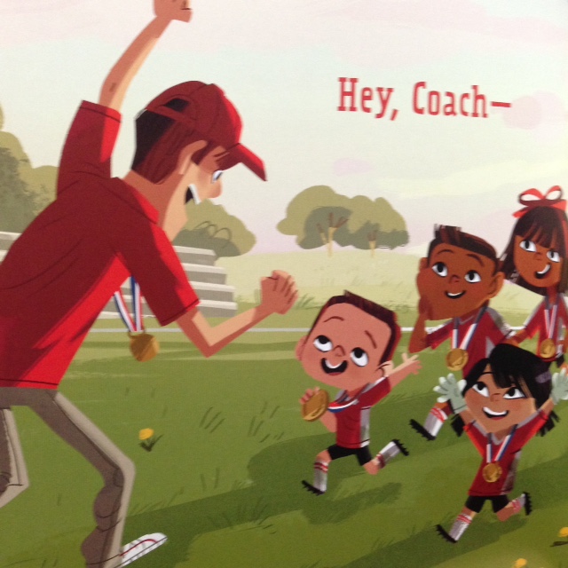 STORYWRAPS: Hey, Coach! - a bookwrap