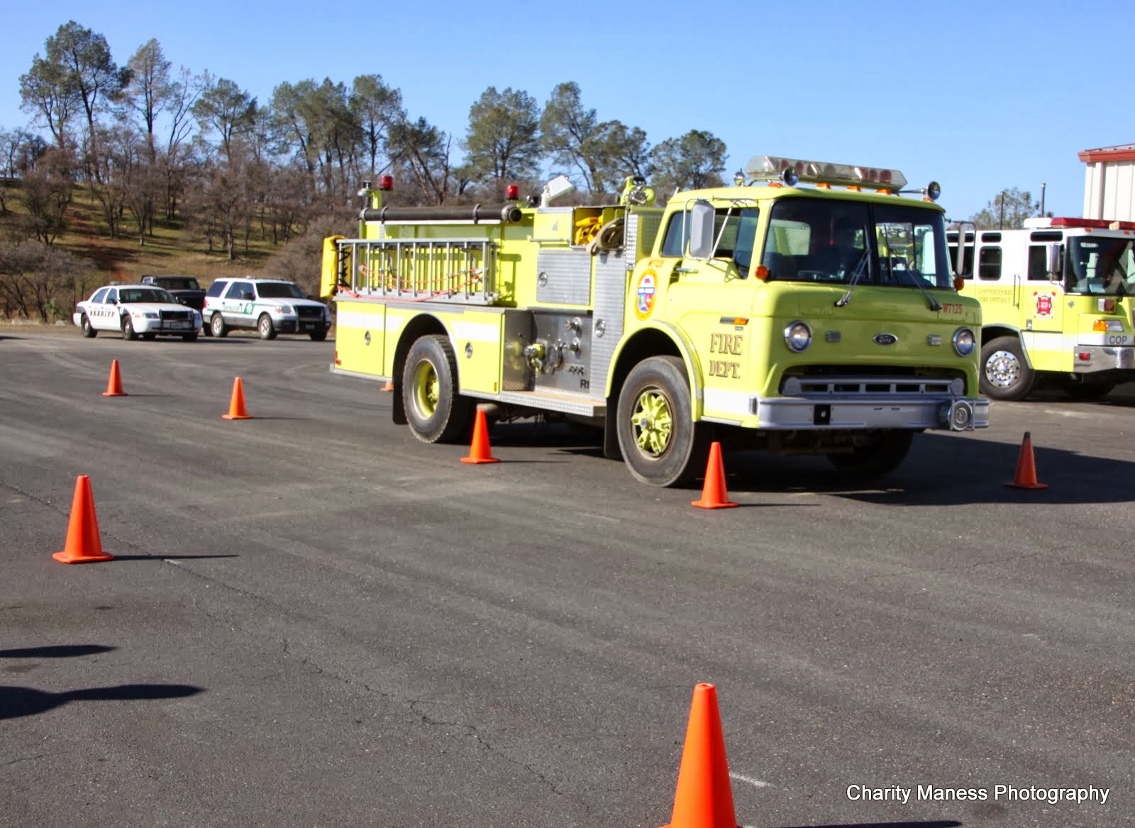 Copper Gazette: Volunteer firefighter Driver training at Copper Fire