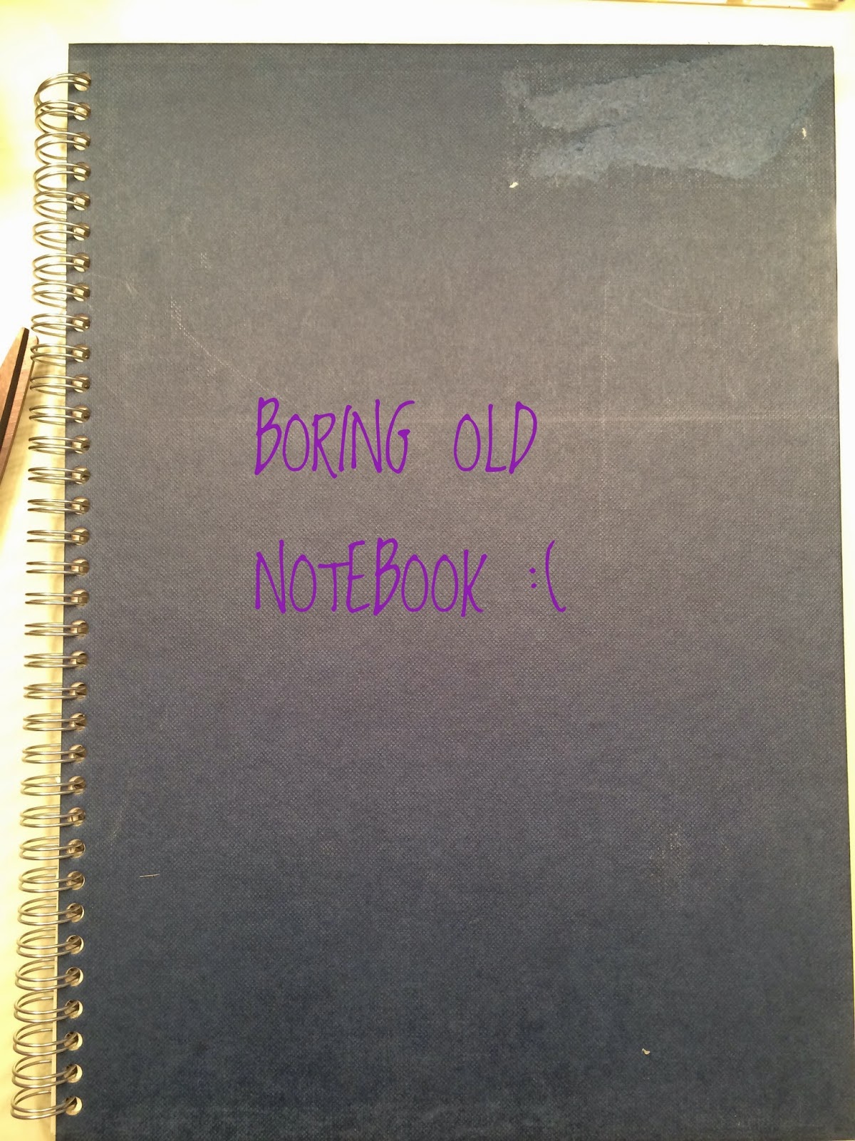 Journey's of Jess: DIY - Tumblr inspired notebooks