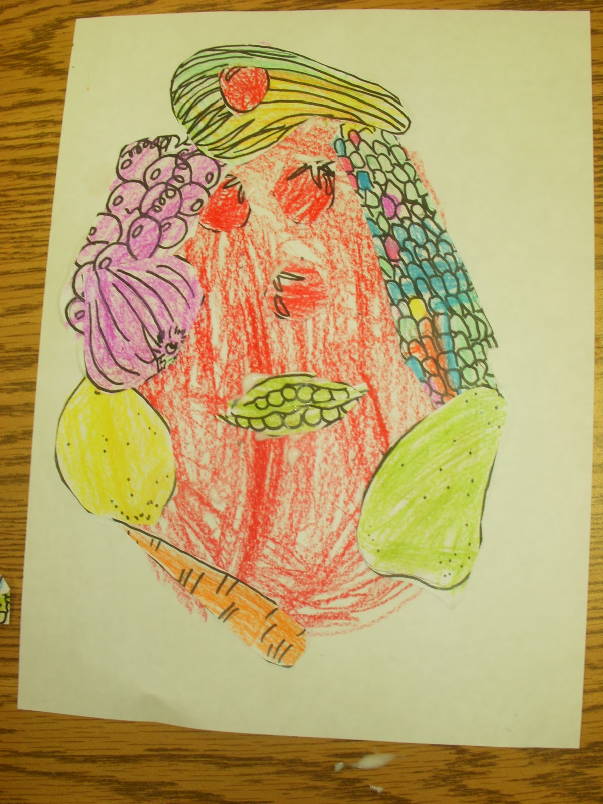 ARTASTIC! Miss Oetken's Artists: Arcimboldo Self Portraits