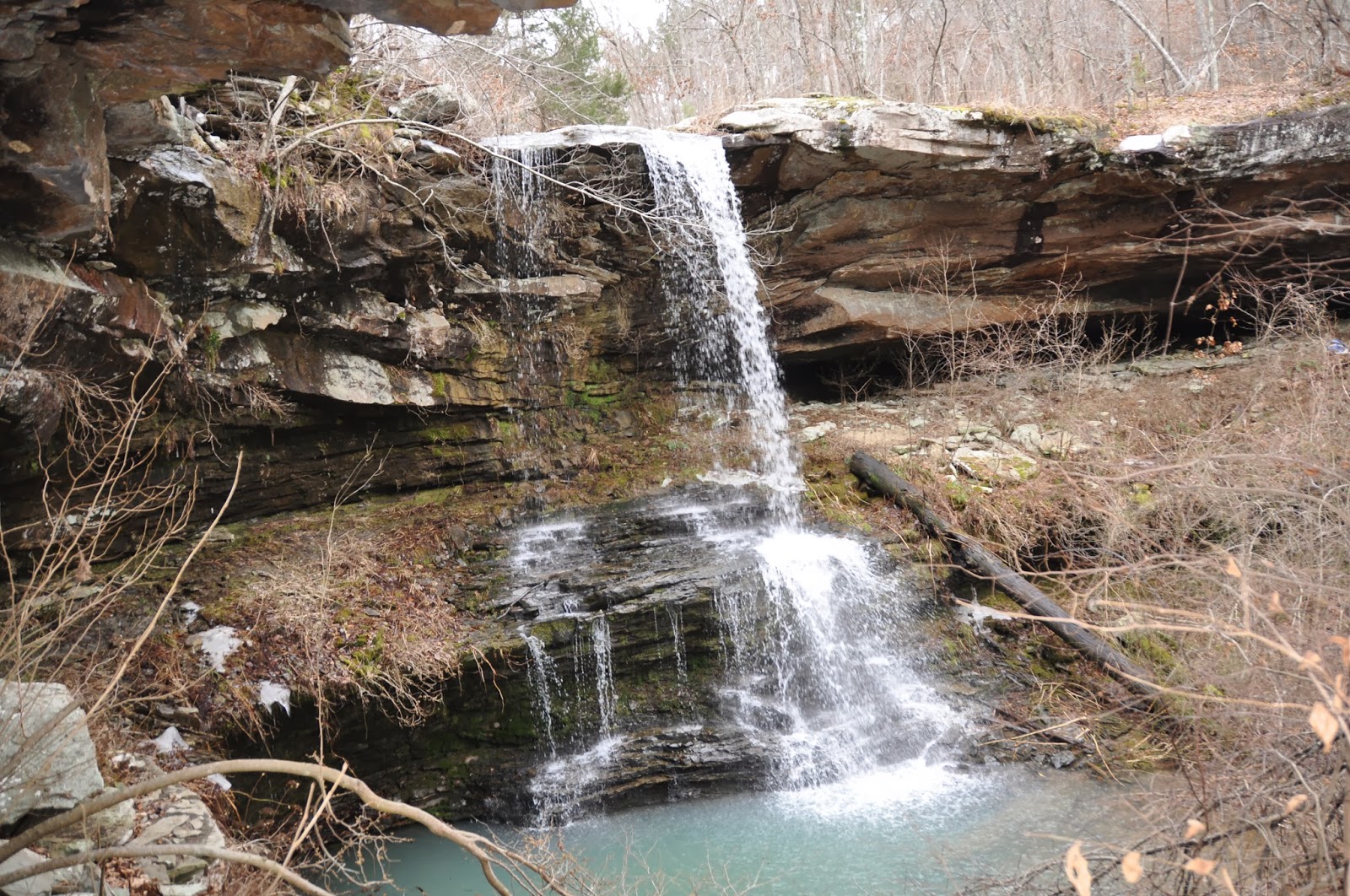 Rick's Hiking Blog: Fern Falls, Arkansas Ozarks